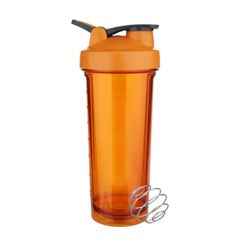 24 Oz. Plastic Shaker Bottle With Mixer